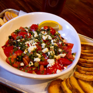 Maltese Tapas Salad | Beaver Street Brewery