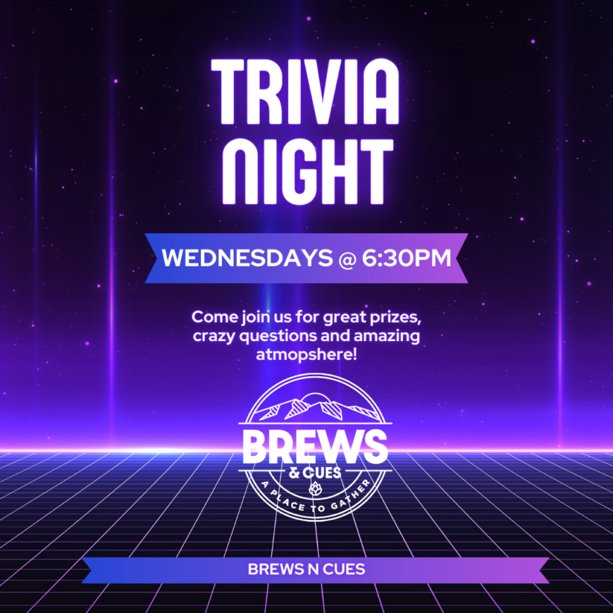 Brews n Cues Trivia Nights | Beaver Street Brewery